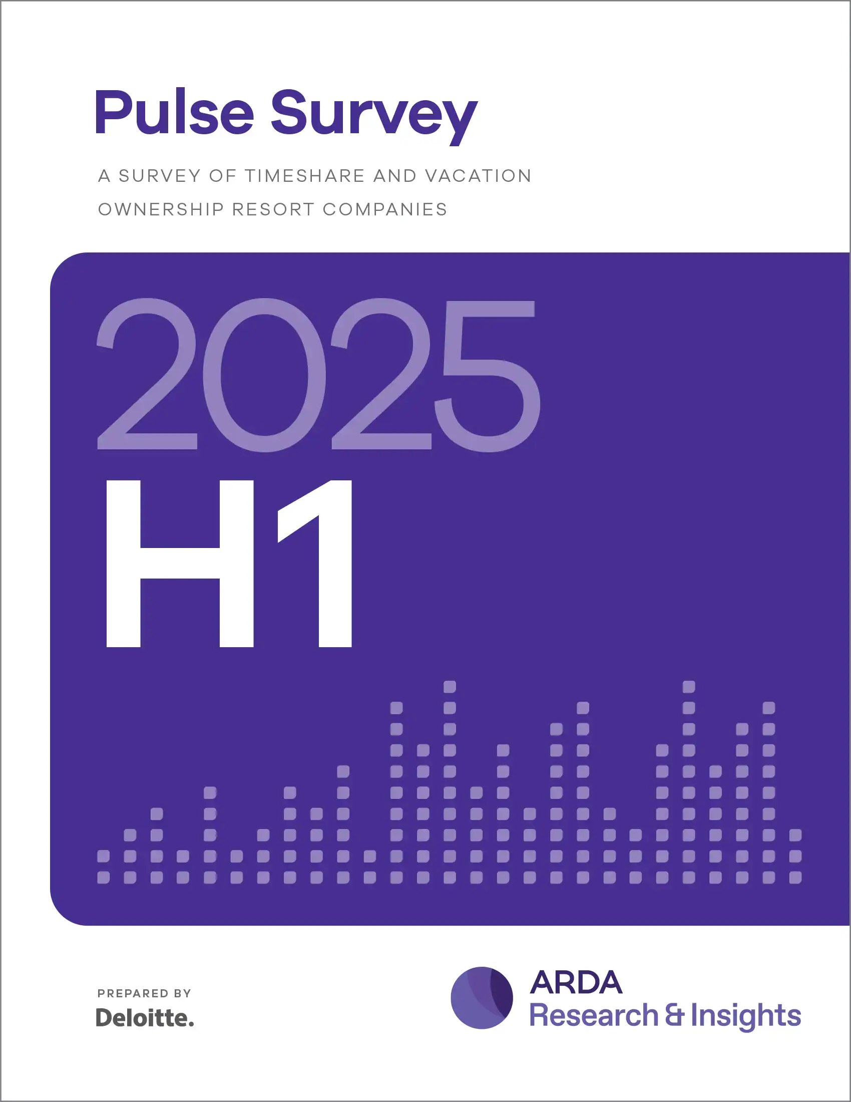 Timeshare Industry Reports | Financial Pulse Survey, H1 2025